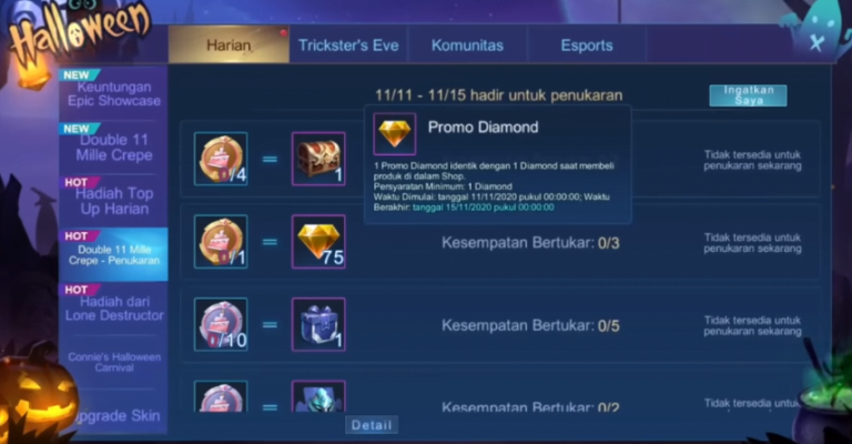 Fungsi Dan Cara Menggunakan Diamond Kuning Mobile Legend