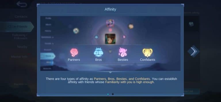 Cara Meningkatkan Affinity Mobile Legends