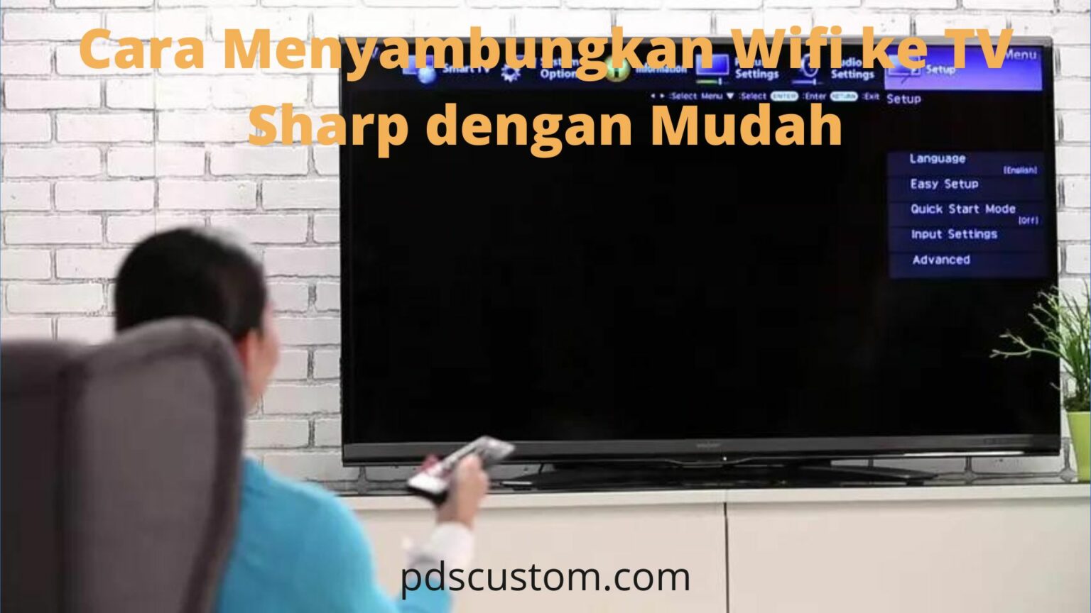 3 Cara Menyambungkan Wifi ke TV Sharp dengan Mudah 2022 - pdscustom.com